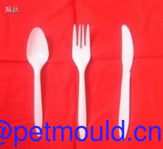 plastic knife、fork and spoon mould supplier