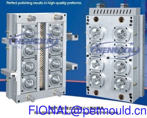 8 cavity jar preform mould with hot runner supplier