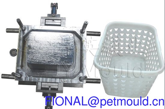 Plastic Injection Oval PP Commodity Fruit Basket Mould supplier