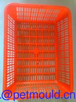 Plastic Injection Oval PP Commodity Fruit Basket Mould supplier