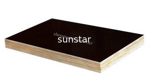 12mm-18mm WBP Glue Black Brown Film Faced Plywood Full Piece Core Finger Joint Core