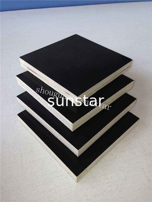 12mm-18mm WBP Glue Black Brown Film Faced Plywood Full Piece Core Finger Joint Core