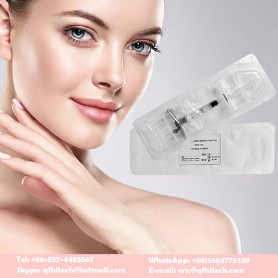 Sodium hyaluronate acid gel Dermal Filler Injectable Hyaluronic Acid 1ml 2ml DERM LINE for treatment wrinkles