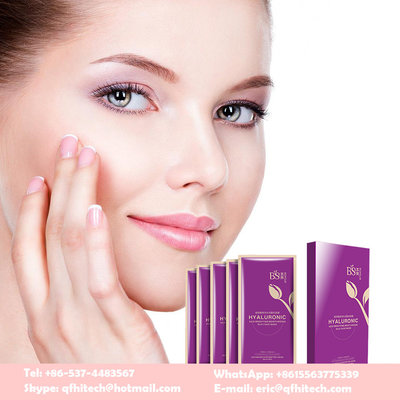 2018 Hot factory 100% pure Face mask with hyaluronic acid OEM acceptable