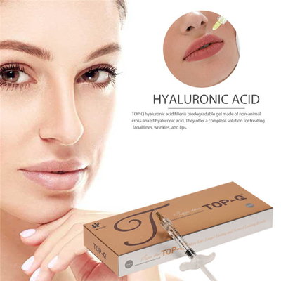 Cross Linked Injectable Dermal Filler Hyaluronic Acid Injection for Lips Nose Face