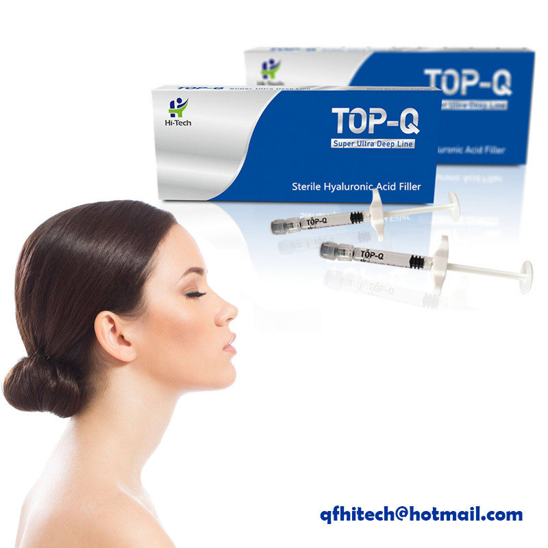 Top-Q Hyaluronic Acid Dermal Filler Super Ultra Deep Line 1ml 2ml  for wrinkles of neck cheek and hands