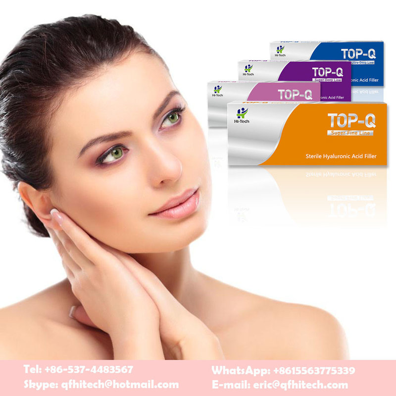 1ml Fine line Injectable Dermal Filler for Frown lines CE Certificated Hyaluronic Acid Beauty Injection