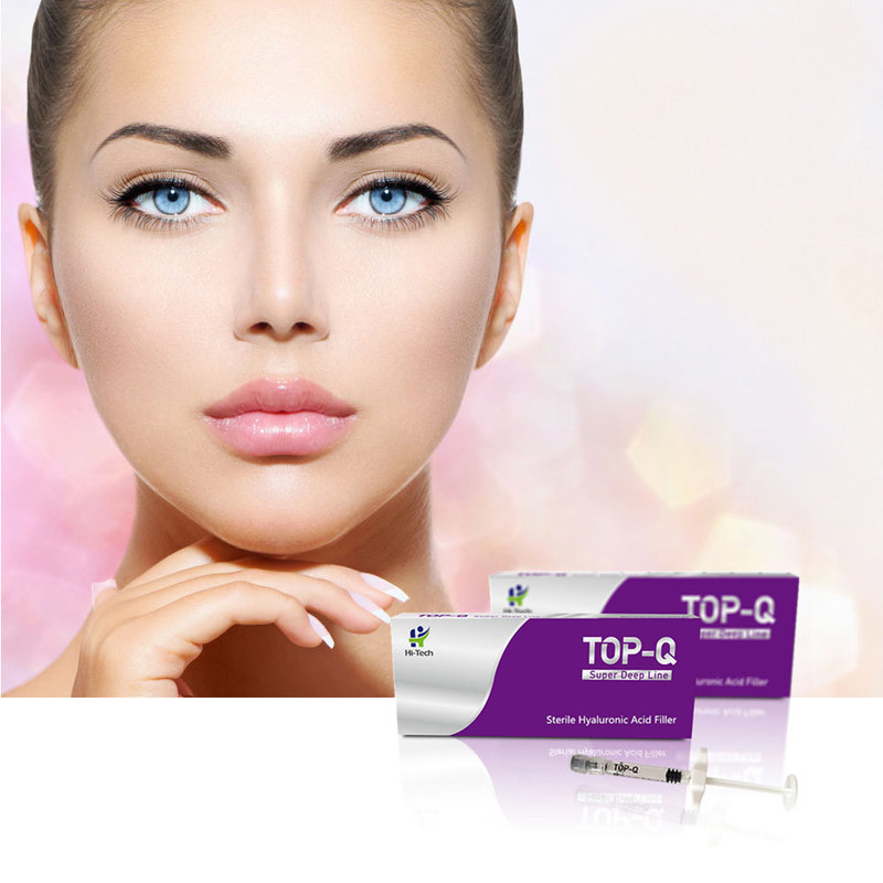2018 Top Quality Factory Supply / Top-Q Injectable Hyaluronic Acid Dermal Filler For Lip Injections