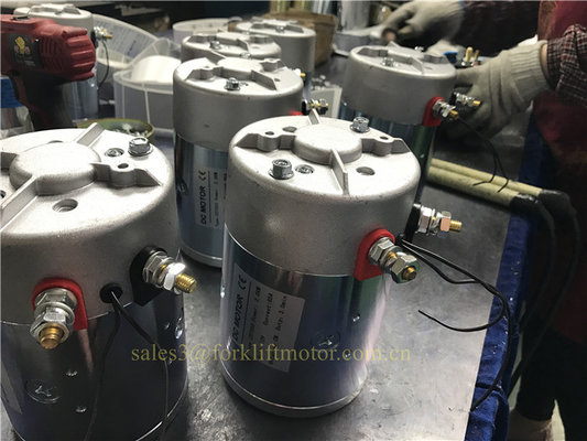 60 Volt Hydraulic DC Motor 2000W CW Rotation 6N.M Torque For Forklift