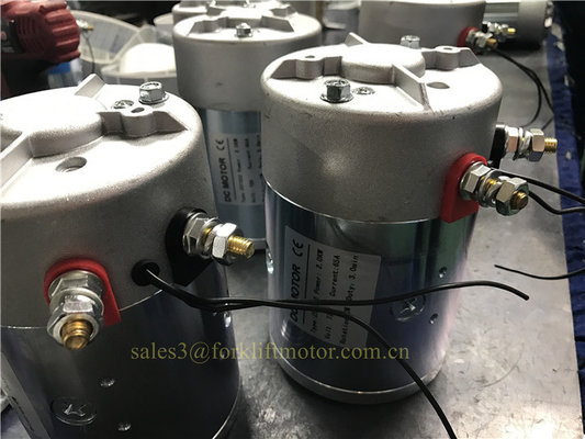 60 Volt Hydraulic DC Motor 2000W CW Rotation 6N.M Torque For Forklift