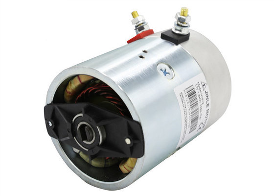 2700Rpm Hydraulic 24v Electric Motor 2.2KW N2024 Silver Color With Shaft