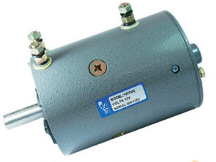 W8941 12V DC Winch Motor , 1.5KW 2400RPM Hydraulic Winch Motor 6N.M Torque