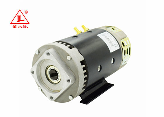4.0KW Forklift DC Motor , 142mm O.D. Small 24 Volt Dc Motor With Slot Shaft
