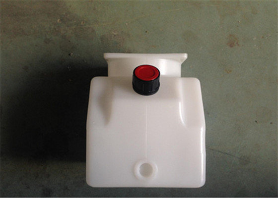 White Plastic Hydraulic Oil Tank Square 2 Gallon For Hydraulic Power Unit