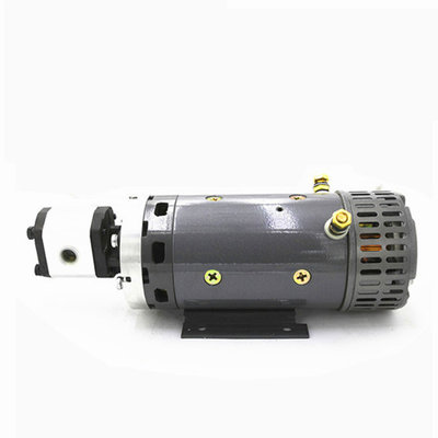 3100Rpm Hydraulic DC Motor , Hydraulic Pump Motor 24 V CW Rotation With Gear Pump