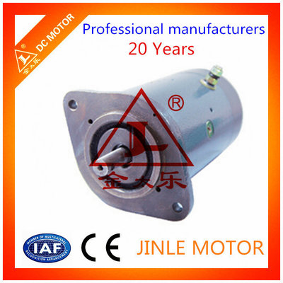 CE Certified Hydraulic DC Motor , Carbon Brush 12 Volt Dc Hydraulic Pump Motor
