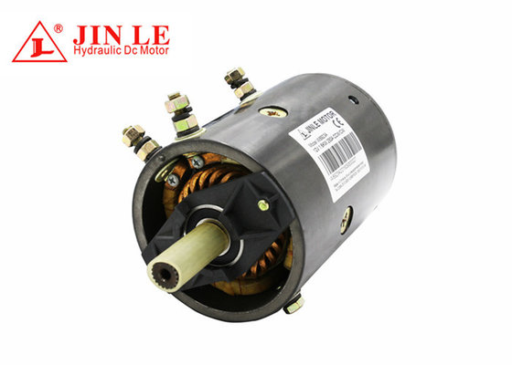 Power Unit Packs DC Winch Motor , 12V 1.4KW Bidirectional Hydraulic Motor