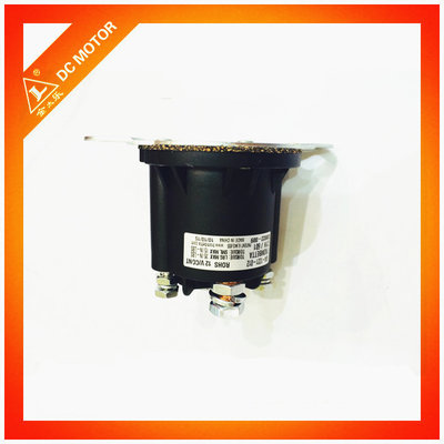 Black Starter Solenoid Switch DC Contactor 12 / 24 Volt CE certificated