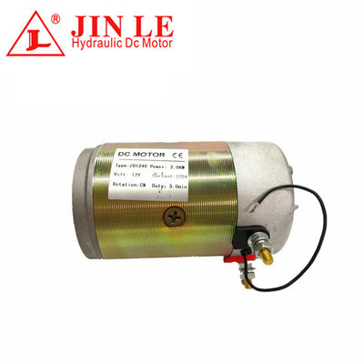 ZD1240 12V 1.6KW Hydraulic DC Motor 114mm O.D For Vehicle Tailgate Lift