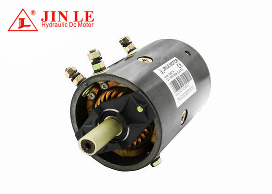 12 Volt 1.4KW DC Winch Motor W8923 With 20 Teeth Key Shaft For Hydraulic Pump