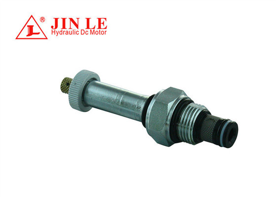 Unidirectional Electric Hydraulic Valve , Single Blocking Normally Closed Solenoid Valve
