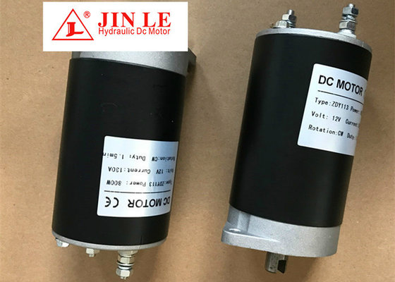 24 Volt Permanent Magnet Brushed Dc Motor ZDY211 800W O.D 80mm IP54 Glass