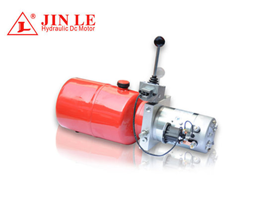 Manual DC Hydraulic Power Unit , Electric Stacker 12 / 24V 200Bar Hyd Power Unit