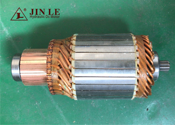 Balanced Electric Starter Armature Replacement 25 Bars Commutator 83 Mm O.D.