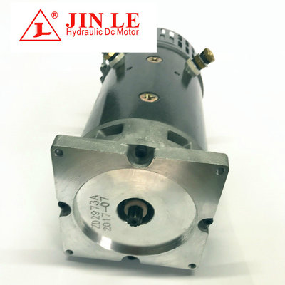 High Torque Hydraulic DC Motor 24Volt 4KW 127mm Outside Diameter For Forklift