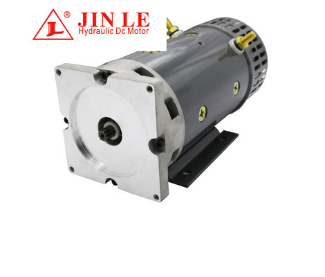 High Torque Hydraulic DC Motor 24Volt 4KW 127mm Outside Diameter For Forklift