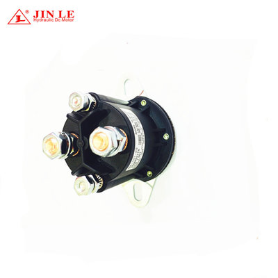 Black Starter Solenoid Switch DC Contactor 12 / 24 Volt CE certificated