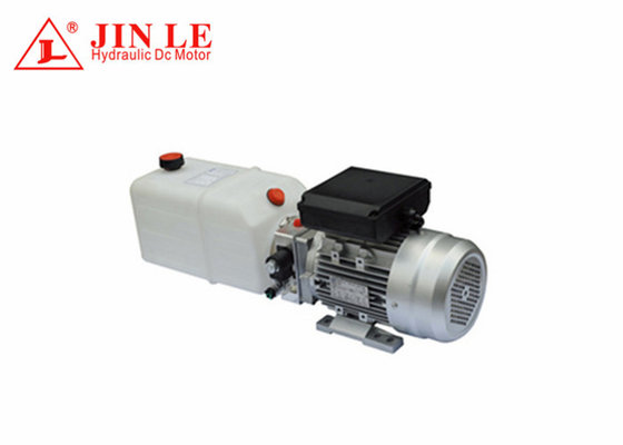 2HP 220V AC Hydraulic Power Unit Pack Single Action Round Reservior For Lift Table