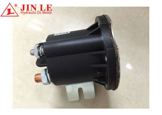 Normal Size Auto Starter Motor Parts Solenoid Switch 24 Volt Black Color