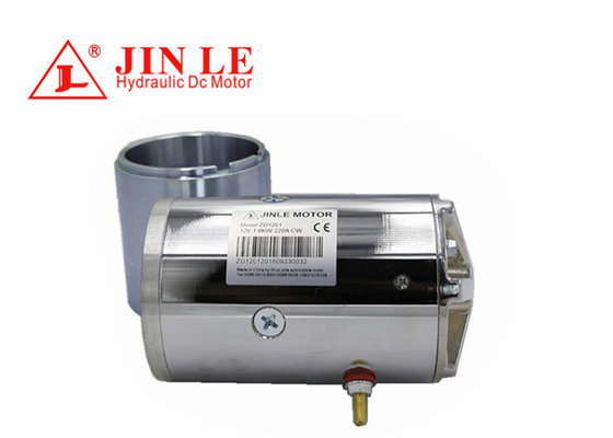 Chorme Forklift DC Motor , 1600 Watt CW 12v 2500 Rpm Dc Motor For Power Unit