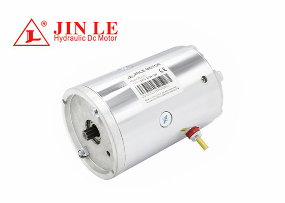Chorme Forklift DC Motor , 1600 Watt CW 12v 2500 Rpm Dc Motor For Power Unit
