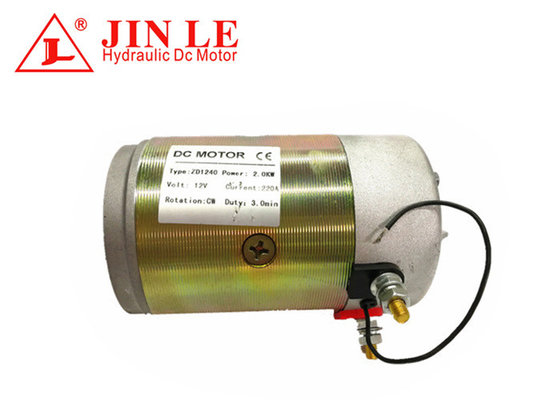 Forklift Truck Pump Forklift DC Motor 24v 2200 Watt With Custom Service