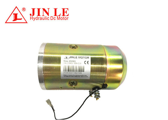 24 V 2kw Hydraulic DC Motor , Manual Electric Stacker ZD2930 Powerful Dc Motors