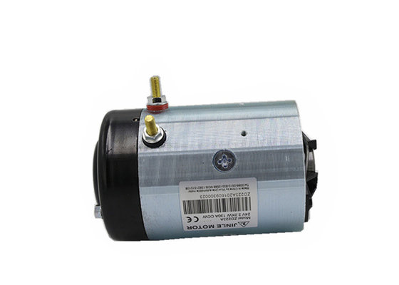 24 Volt Hydraulic DC Motor , 2200w Wheel Motors For Electric Cars With Carbon Brush