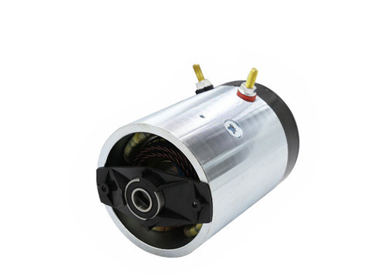 24 Volt Hydraulic DC Motor , 2200w Wheel Motors For Electric Cars With Carbon Brush