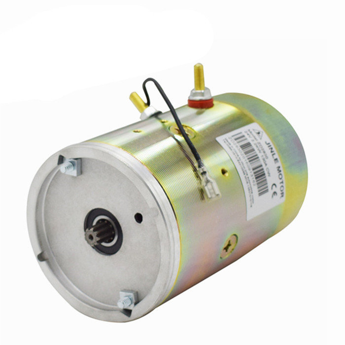 ZD2900 Hydraulic Pump Motor 24V 2.2KW DC F Insulation Class Easy Replace Brush