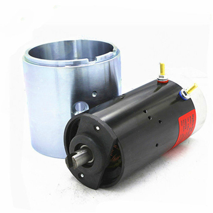 Carbon Brushed Permanent Magnet DC Motor , M208XXN 800W 3200RPM 24v Electric Motor