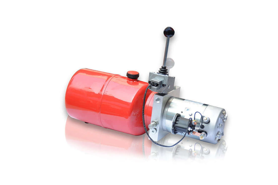 2 Hp Hydraulic Power Unit 12 Volt Lateral Horizontal For Manual Stacker