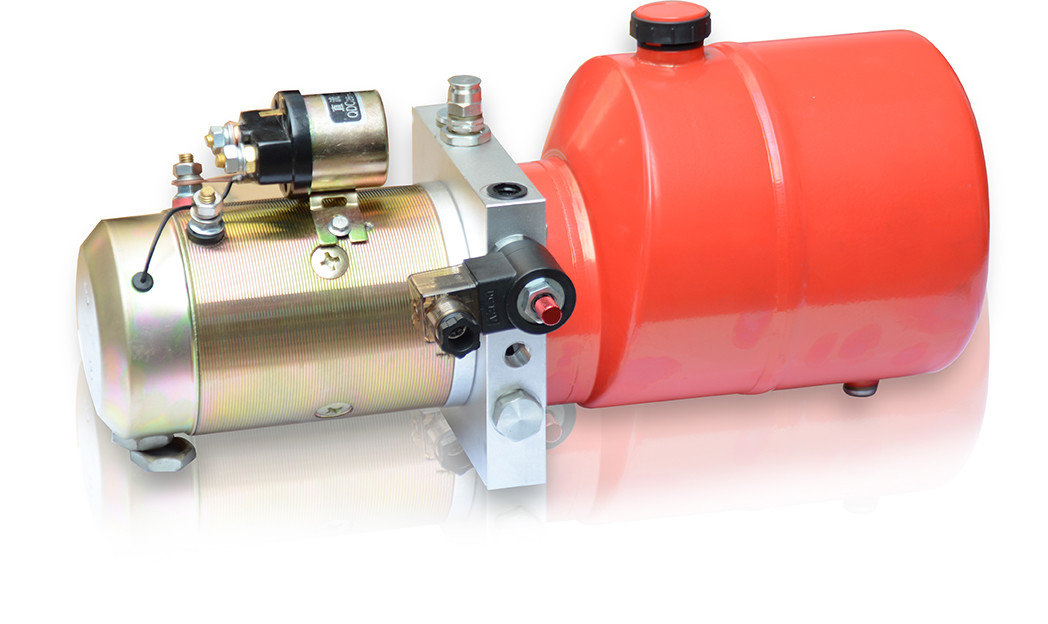 1.6KW 2500RPM DC Hydraulic Power Unit 12 Volt For Aerial Order Picker