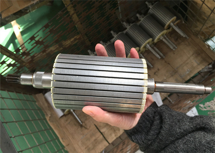 Copper Wire Starter Motor Armature , Dc Motor Armature With Commutator Rotor