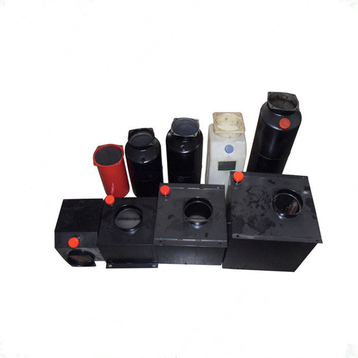 Light weight Hydraulic Oil Tank , Durable Square Iron Hydraulic fuel tank 3.5-50L