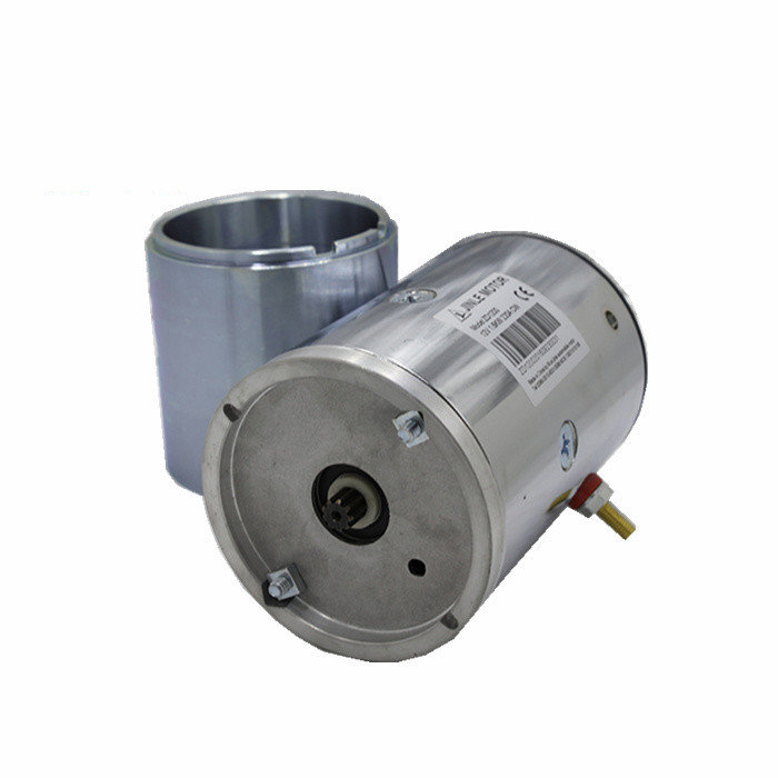 Cw Rotation Electric Hydraulic Motor Chorme Color 12V 1.6Kw 2500Rpm 114mm OD