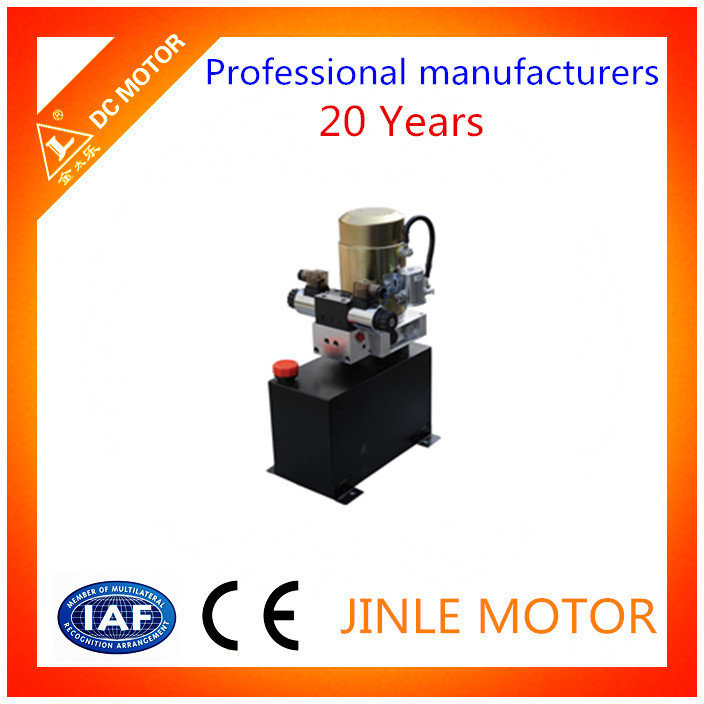 12VDC / 24VDC 12v Dc Double Acting Hydraulic Power Pack 2500RPM High Speed