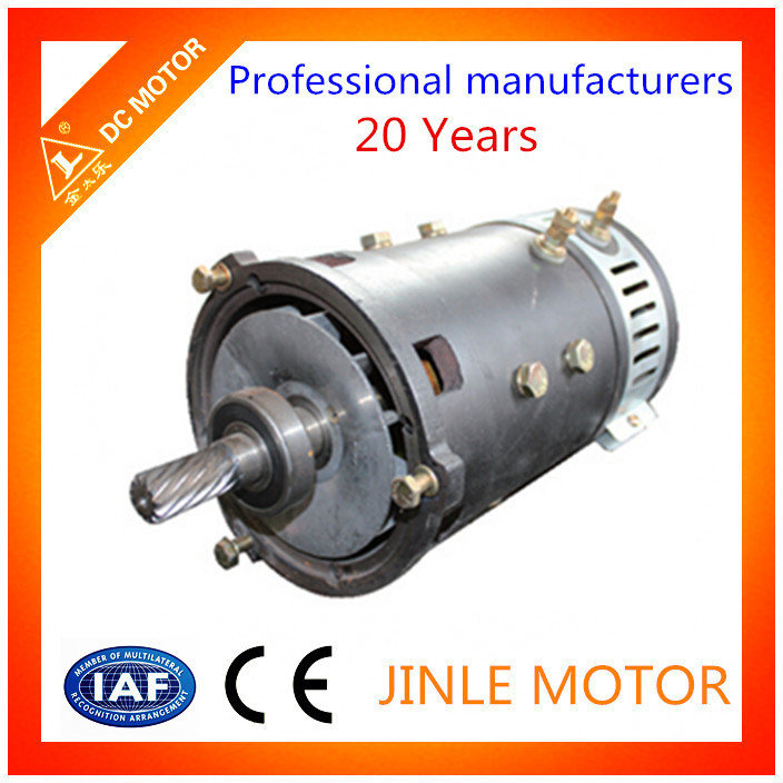 24 V 2.2KW Direct Drive Motor , 1750RPM DC Hydraulic Wheel Drive Motors