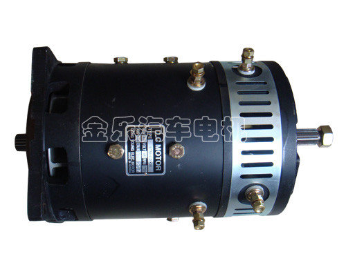 Low Noise Black Direct Drive Motor Hydraulic Forklift 48 Volt 4.8KW 10N.M Torque