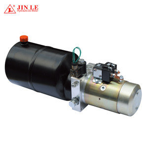 Fork Lift DC Hydraulic Power Unit , 2KW 2500RPM 20Mpa 24 Volt Hydraulic Power Pack
